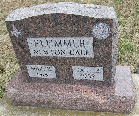 Newton Dale Plummer 1918 1982 Find A Grave Memorial