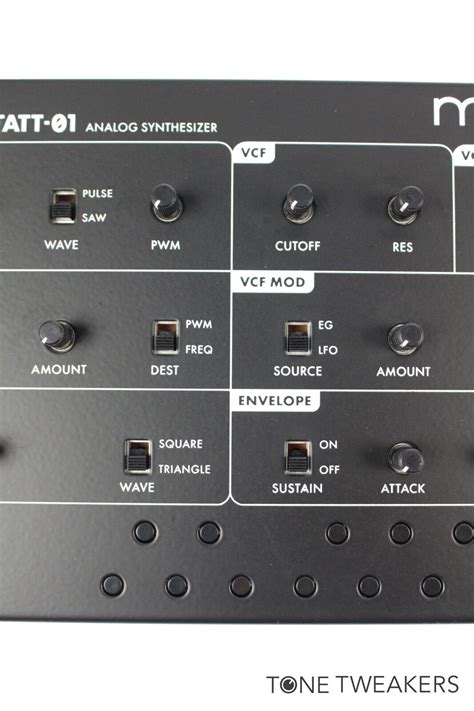 Matrixsynth Moog Werkstatt 01 With Cv Expander And Original Box Sn 08533