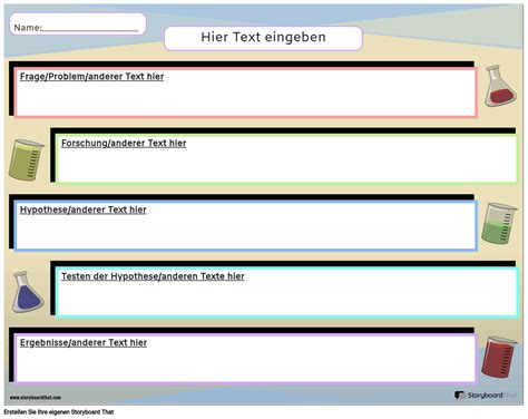 Wissenschaftliche Methode 6 Storyboard Von De Examples