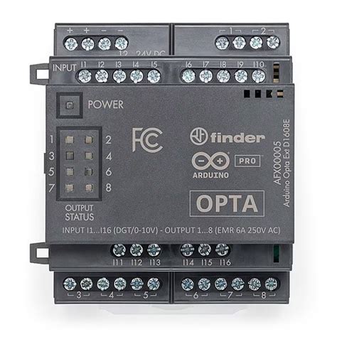 Módulo De Expansión Digital Arduino Opta Ext D1608e Guatemala