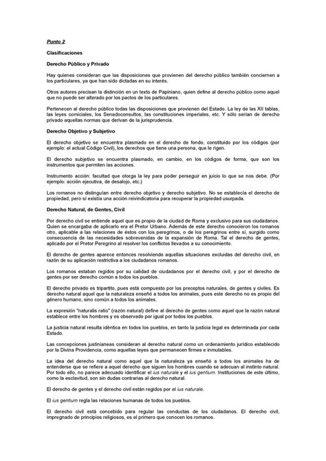 Derecho Publico Y Privado Punto 2 Clasificaciones Derecho Público y