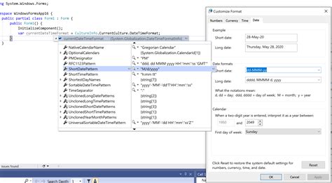Enable Globalization To Read The User Setting Overrides For Current