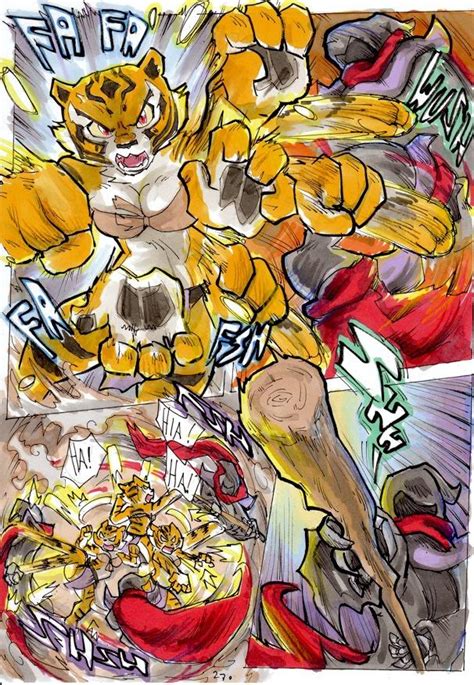 Kung Fu Panda Daigaijin Comic