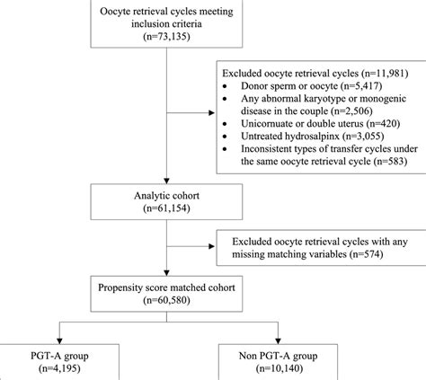 Study Flowchart PGT A Preimplantation Genetic Testing For Aneuploidy Download Scientific Diagram