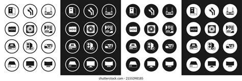 Set Router Wifi Signal Computer Cooler Stock Vector Royalty Free 2155398185 Shutterstock