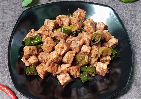 Resep Tempe Orek Cabe Ijo Oleh Saomi Mayhai Cookpad