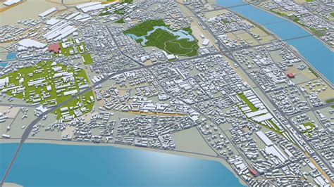 Liuzhou City Guangxi China D Model Flippednormals