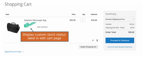 magento 2 custom stock status display stock quantity and availability
