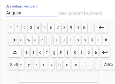 Angular Material Keyboard Directive Angular Script