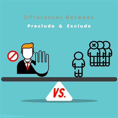 Exploring Preclude Vs Exclude Key Differences
