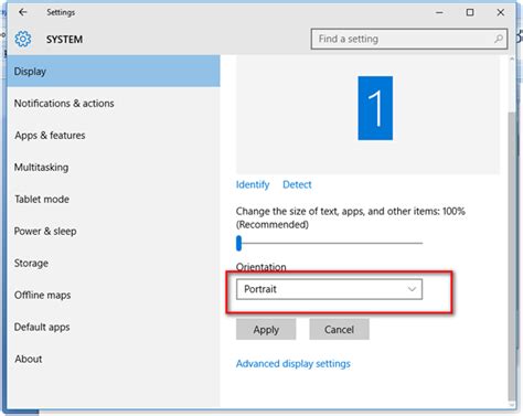 Display Settings In Windows