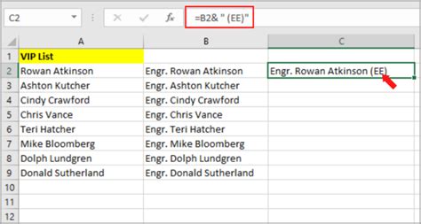 Adding Text To The Beginning Or End Of All Cells In Excel
