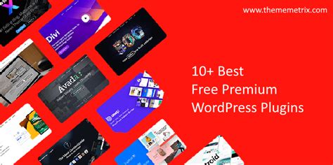 10 Best Free Premium WordPress Plugins Thememetrix