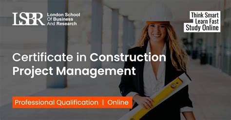 Certificate In Construction Project Management