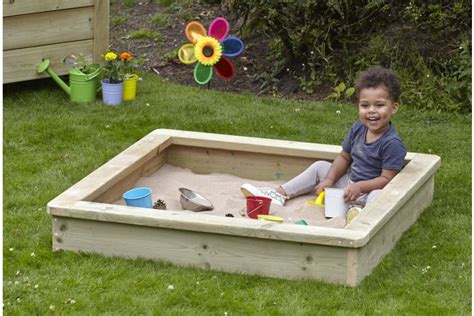 Outdoor Low Sandpit With Lid Furniture At Work®