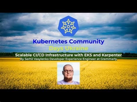 free video scalable ci cd infrastructure with eks and karpenter from