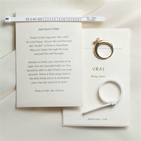 Ring Sizer Vrai