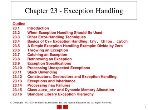 Ppt Mastering C Exception Handling Techniques Powerpoint