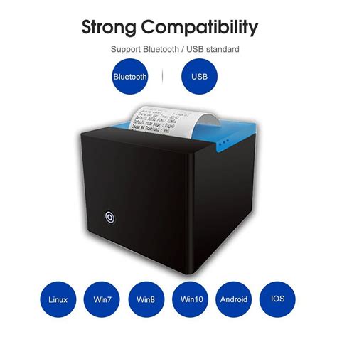 GZM POS Bluetooth Printer Mini Thermal Receipt Printer Pos Printers