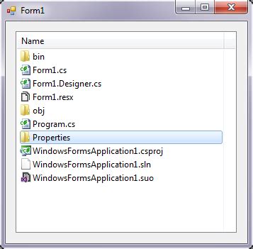 C Show File And Folder Icons In Listview