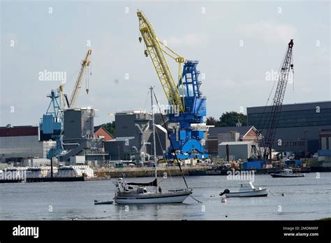 The Portsmouth Naval Shipyard Is Seen Wednesday Sept 8 2021 In