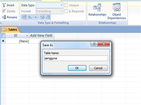 Cara Membuat Form Login Visual Basic 60 Menggunakan Database Ms Access