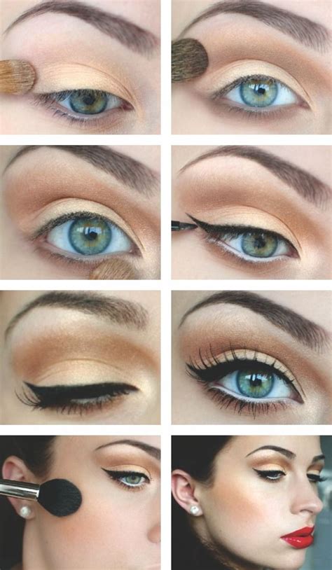 Classic Sexy Eye With Red Lips Pin Up Makeup Makeup Inspo Makeup