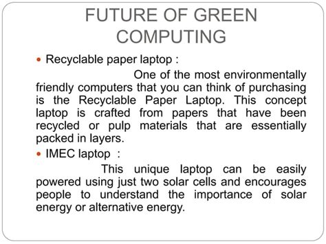 Green Computing Ppt Pptx