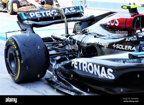 Sakhir Bahrain 22nd Feb 2024 Lewis Hamilton Gbr Mercedes Amg F1