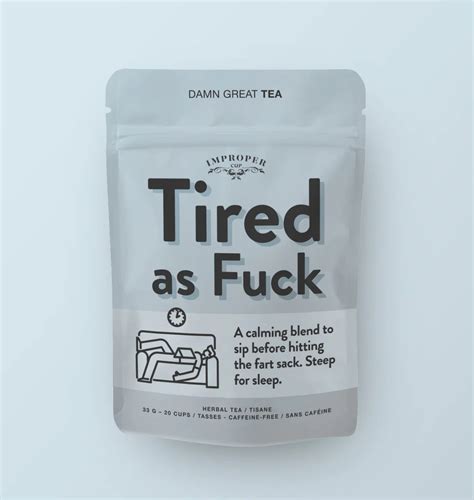 Improper Cup Tired As Fuck Town And Country Vintage Home