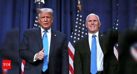 Trump Calls On Pence To Subvert Election Times Of India