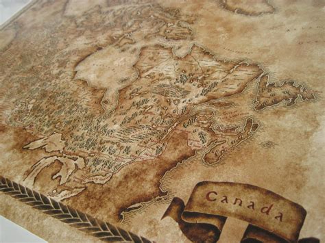 This Lotr Inspired Map Od Canada I Made R Canada