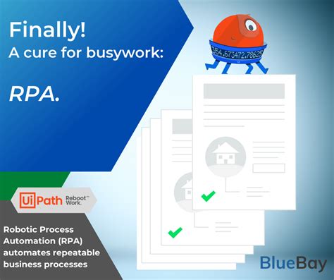 Blue Bay Solutions Robotic Process Automation Rpa Automates Repeatable Business Processes