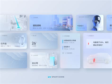 Car Smart Scene Ui By Shubo On Dribbble