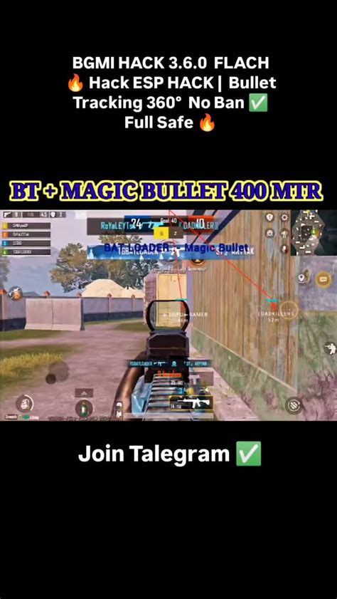 Davgamer Bgmi Hack 360 Flach 🔥 Hack Esp Hack Bullet Tracking 360