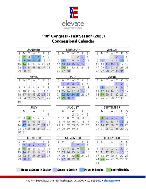 Congressional Session Calendar 2025 Makayla Shiels
