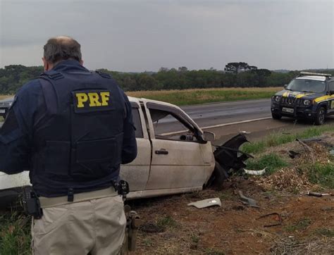 Gravíssimo Acidente Deixa Um Morto Na Br 373 Em Candói Correio Do