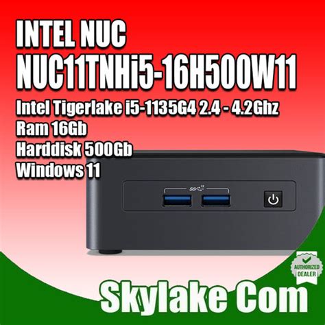 Jual INTEL NUC11TNHi5-16H500W11 (RAM 16GB HDD 500GB WIN11 CORE I5 ...