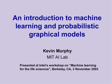 Learning I Introduction Parameter Estimation