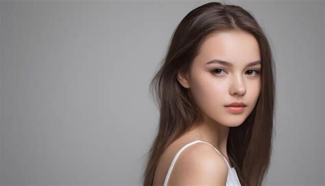 Premium Photo Female Model Side Pose
