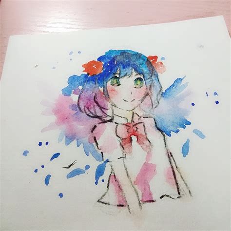 （水彩）临摹小熊绅士೭ ˵¯̴͒ꇴ¯̴͒˵ ౨可爱小妹纸 哔哩哔哩