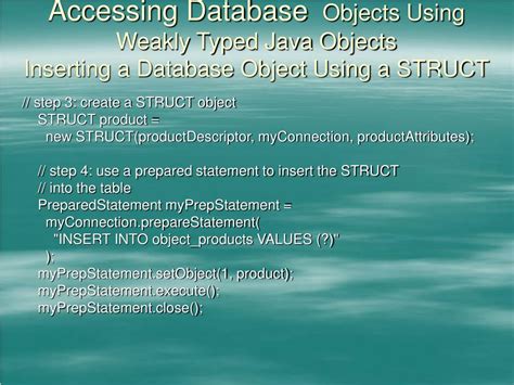 Ppt Cs276 Advanced Oracle Using Java Powerpoint Presentation Free