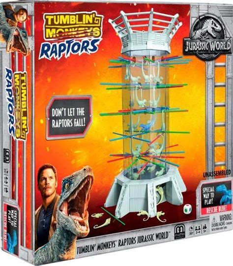 Mattel Games Sos Dino Alarm Jurassic World Games