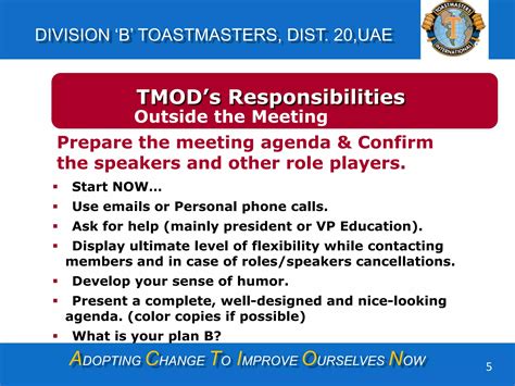 How To Excel As A Tmod Ppt