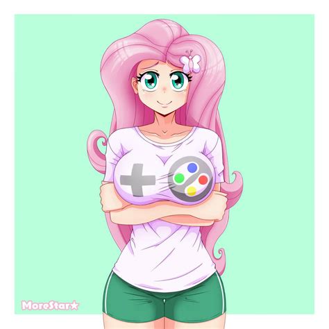 Fluttershy Nintendo Joystick By Morestar On Deviantart