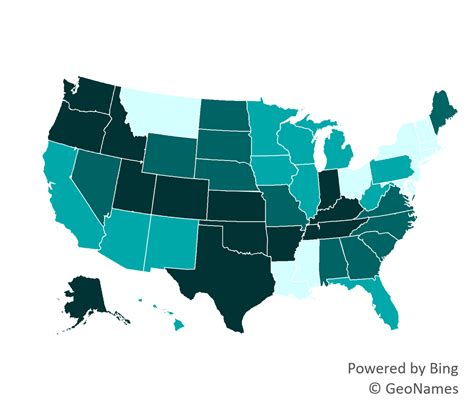 Marriage Rate In The Us Geographic Variation 2020