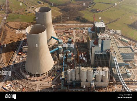 Luftaufnahme Kraftwerk Westfalen Rwe Power Hamm Uentrop Ruhrgebiet