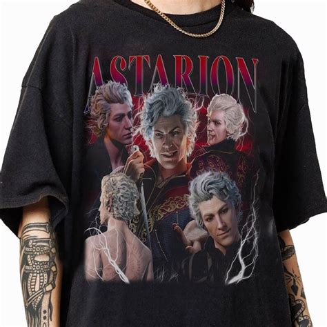Astarion Baldurs Gate 3 Girl Dinner T Shirt Vintage 90s Graphic Style