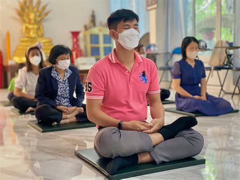 การอบรมโครงการประยุกต์ใช้หลักสูตรสมาธิในการปฏิบัติตนตามจรรยาบรรณของ