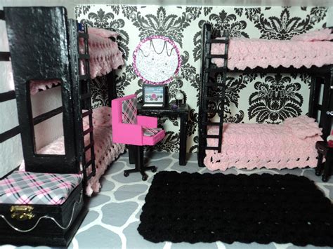 Lola S Mini Homes How To Make A Doll Bunk Bed With Cardboard Paper Mache